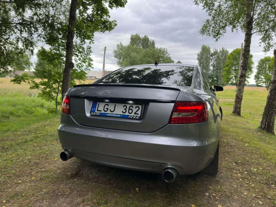 Grey Audi A6 2005 in Akmene, with an engine capacity of 2.40 L and mileage of 448 thousand km for 1850 €, photo 20 on AUTOMOTO.COM.LV