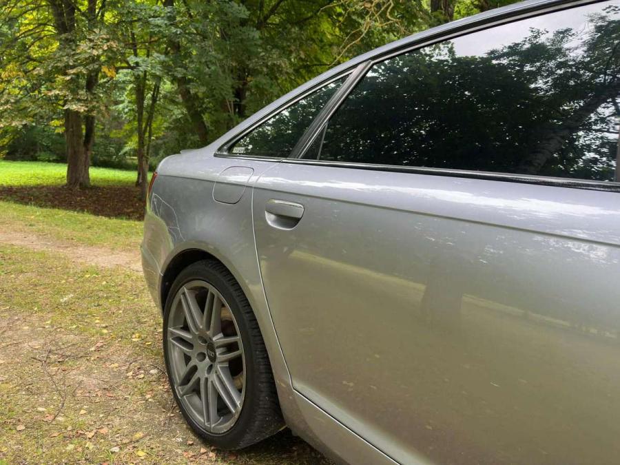 Grey Audi A6 2005 in Akmene, with an engine capacity of 2.40 L and mileage of 448 thousand km for 1850 €, photo 24 on AUTOMOTO.COM.LV