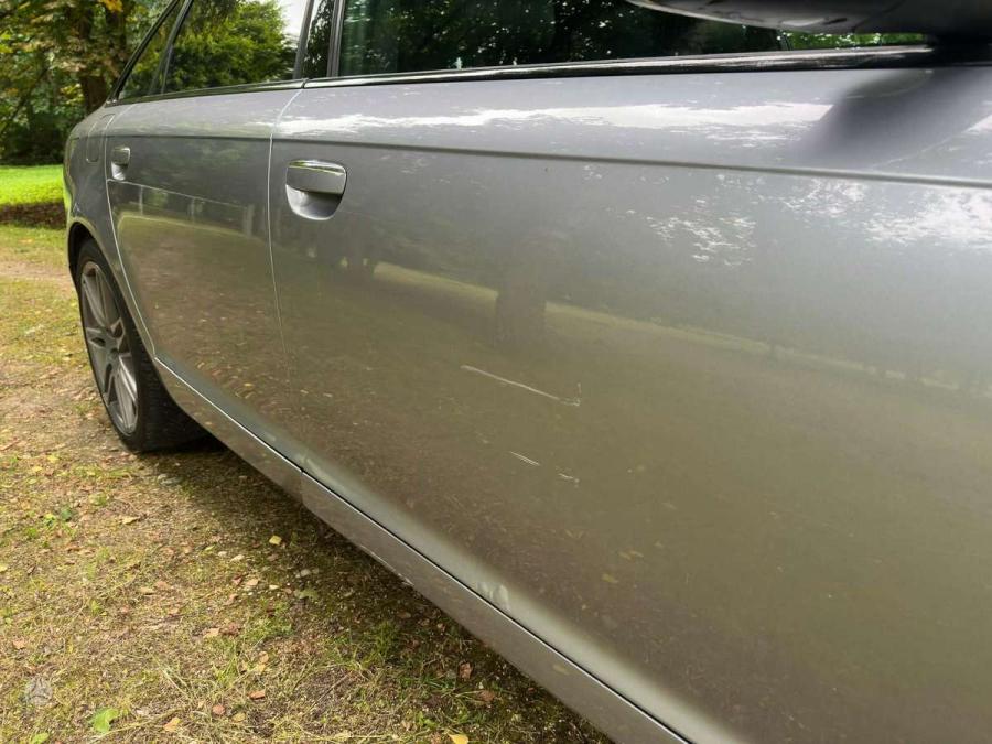 Grey Audi A6 2005 in Akmene, with an engine capacity of 2.40 L and mileage of 448 thousand km for 1850 €, photo 25 on AUTOMOTO.COM.LV