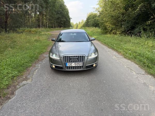 Grey Audi A6 2005 in Rezekne, with an engine capacity of 2.70 L and mileage of 441 thousand km for 2580 €, photo 1 on AUTOMOTO.COM.LV