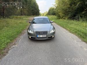 Grey Audi A6 2005 in Rezekne, with an engine capacity of 2.70 L and mileage of 441 thousand km for 2580 €, photo 1 on AUTOMOTO.COM.LV