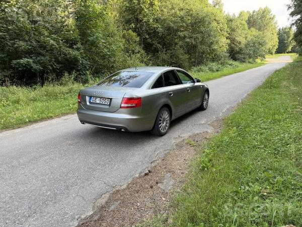 Grey Audi A6 2005 in Rezekne, with an engine capacity of 2.70 L and mileage of 441 thousand km for 2580 €, photo 3 on AUTOMOTO.COM.LV