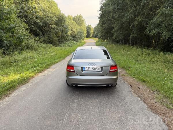 Grey Audi A6 2005 in Rezekne, with an engine capacity of 2.70 L and mileage of 441 thousand km for 2580 €, photo 6 on AUTOMOTO.COM.LV