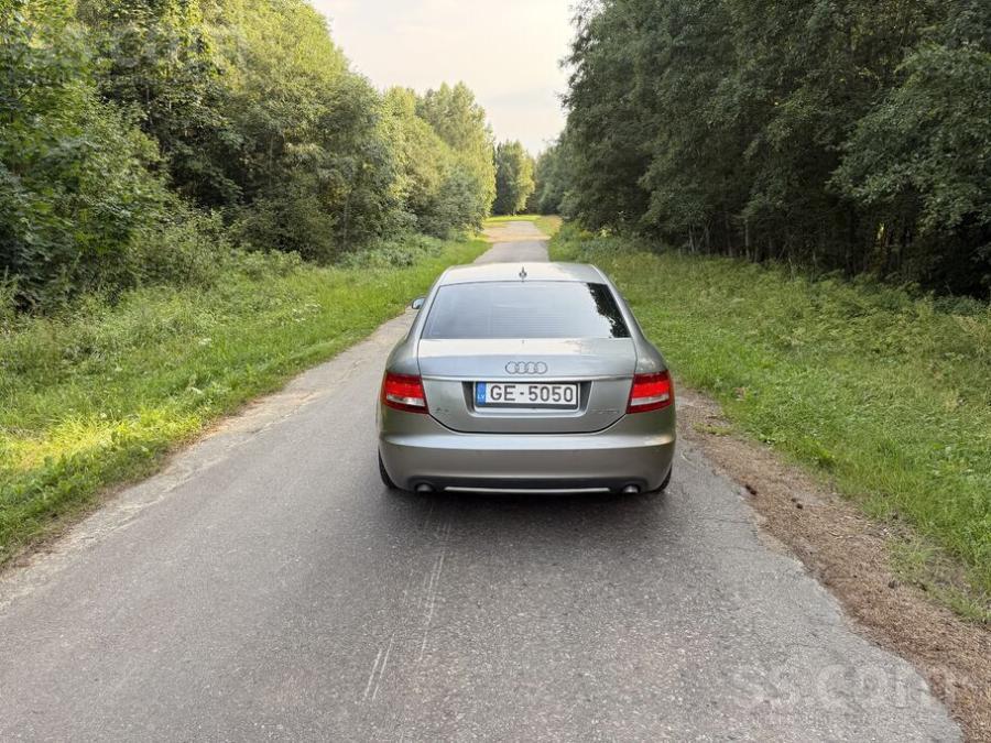 Grey Audi A6 2005 in Rezekne, with an engine capacity of 2.70 L and mileage of 441 thousand km for 2580 €, photo 7 on AUTOMOTO.COM.LV