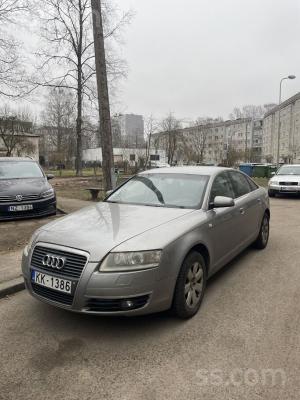 Pelēks Audi A6 2005 Rīga, ar dzinēja tilpumu 2.70 L un nobraukumu 350 tūkst. km par 2300 €, foto 3 vietnē AUTOMOTO.COM.LV