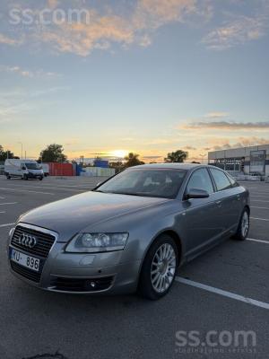 Pelēks Audi A6 2005 Daugavpils, ar dzinēja tilpumu 3.00 L un nobraukumu 326 tūkst. km par 2600 €, foto  vietnē AUTOMOTO.COM.LV