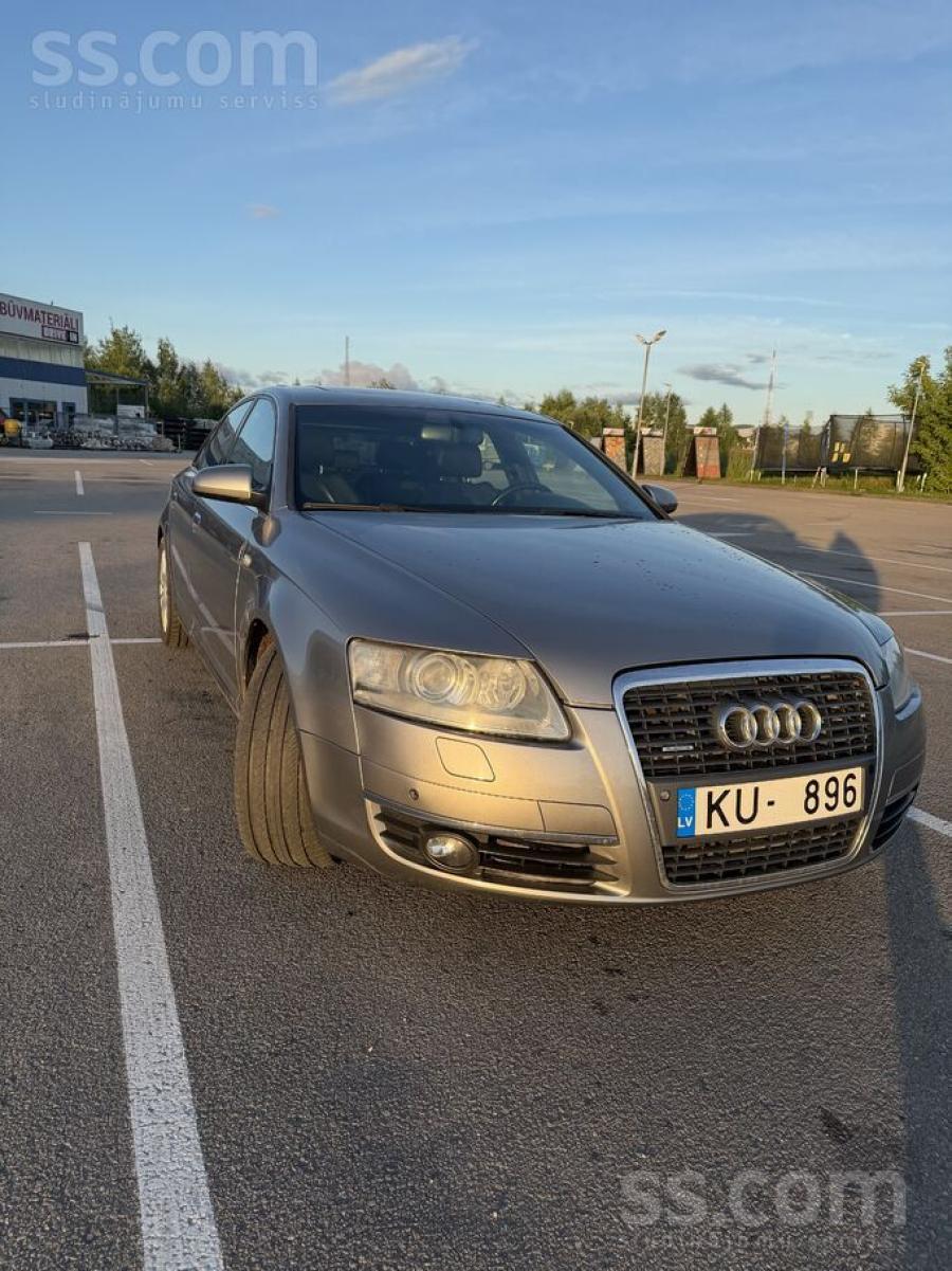 Pelēks Audi A6 2005 Daugavpils, ar dzinēja tilpumu 3.00 L un nobraukumu 326 tūkst. km par 2600 €, foto 4 vietnē AUTOMOTO.COM.LV