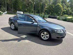 Grey Audi A6 2005 in Vilnius, with an engine capacity of 2.97 L and mileage of 317 thousand km for 2300 €, photo 3 on AUTOMOTO.COM.LV