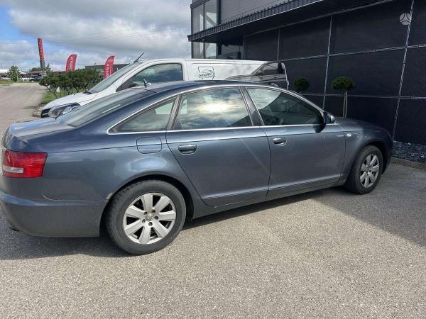 Grey Audi A6 2005 in Vilnius, with an engine capacity of 2.97 L and mileage of 317 thousand km for 2300 €, photo 3 on AUTOMOTO.COM.LV