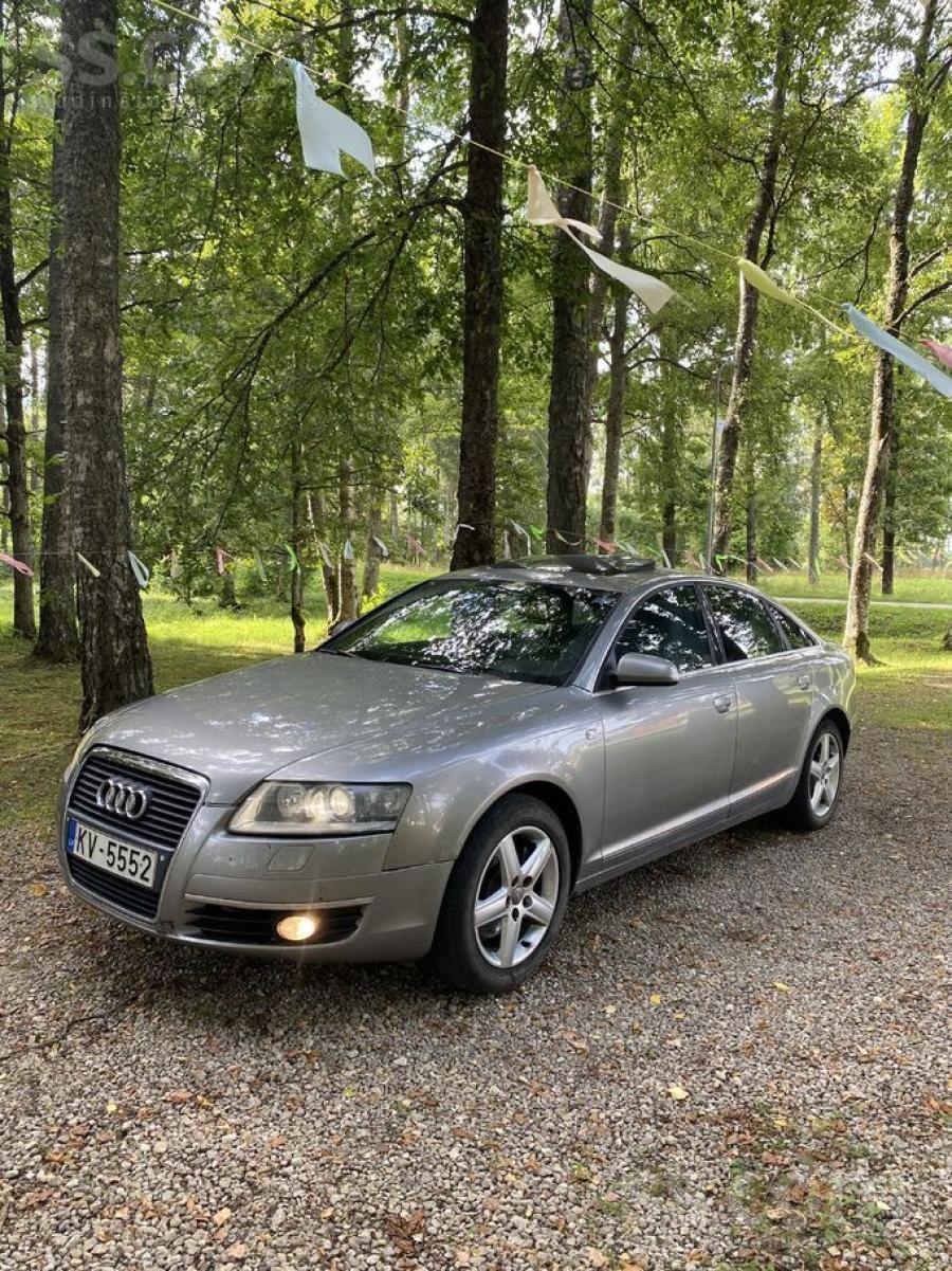 Grey Audi A6 2005 in Rezekne, with an engine capacity of 2.70 L and mileage of 340 thousand km for 1750 €, photo 1 on AUTOMOTO.COM.LV
