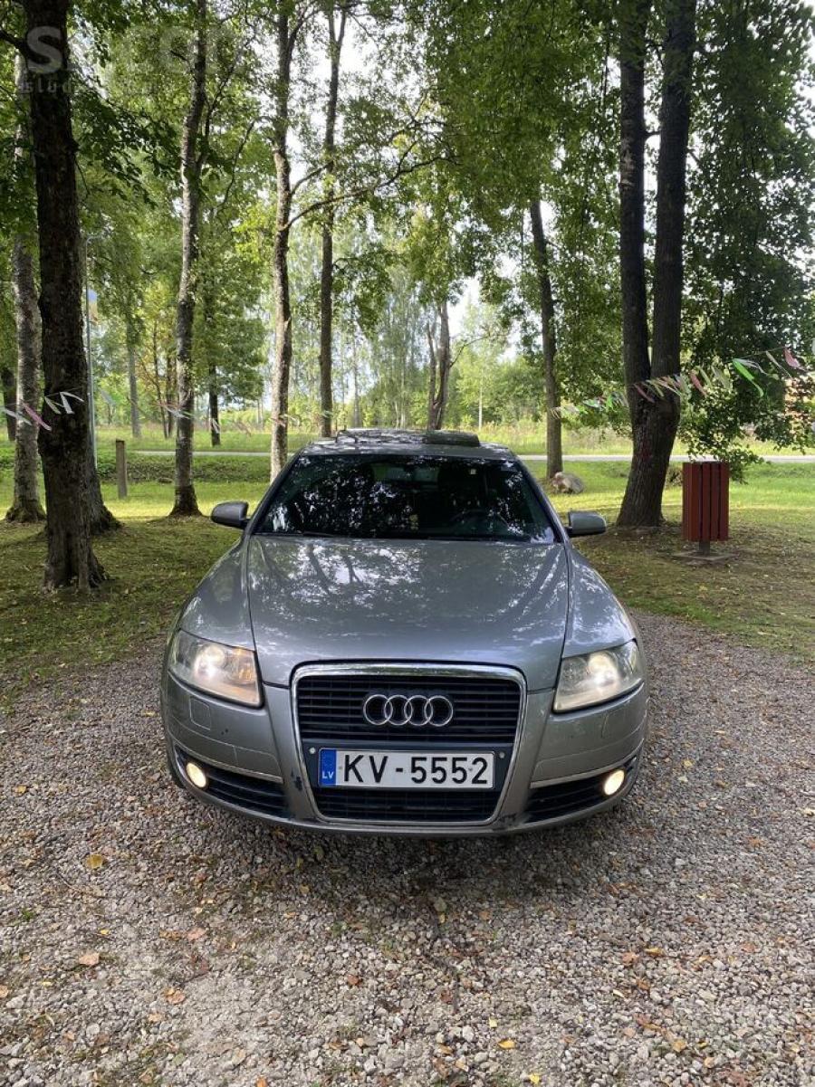 Grey Audi A6 2005 in Rezekne, with an engine capacity of 2.70 L and mileage of 340 thousand km for 1750 €, photo 3 on AUTOMOTO.COM.LV
