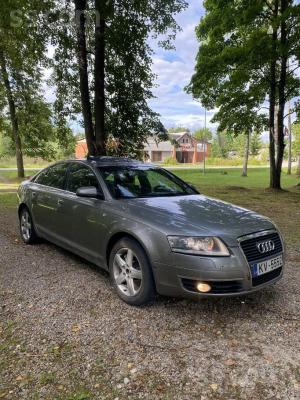 Grey Audi A6 2005 in Rezekne, with an engine capacity of 2.70 L and mileage of 340 thousand km for 1750 €, photo 4 on AUTOMOTO.COM.LV