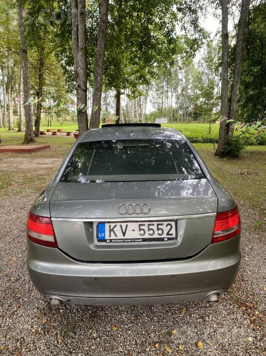 Grey Audi A6 2005 in Rezekne, with an engine capacity of 2.70 L and mileage of 340 thousand km for 1750 €, photo 7 on AUTOMOTO.COM.LV