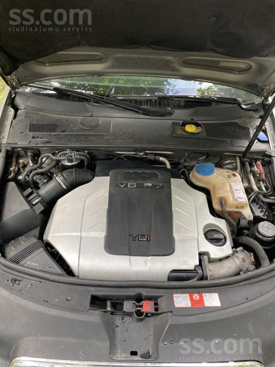 Grey Audi A6 2005 in Rezekne, with an engine capacity of 2.70 L and mileage of 340 thousand km for 1750 €, photo 12 on AUTOMOTO.COM.LV