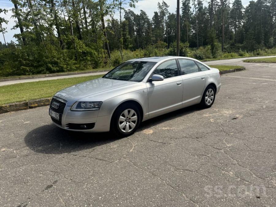 Grey Audi A6 2005 in Cesis, with an engine capacity of 3.00 L and mileage of 266 thousand km for 4900 €, photo 1 on AUTOMOTO.COM.LV