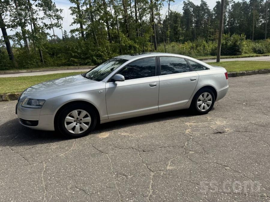Grey Audi A6 2005 in Cesis, with an engine capacity of 3.00 L and mileage of 266 thousand km for 4900 €, photo 3 on AUTOMOTO.COM.LV