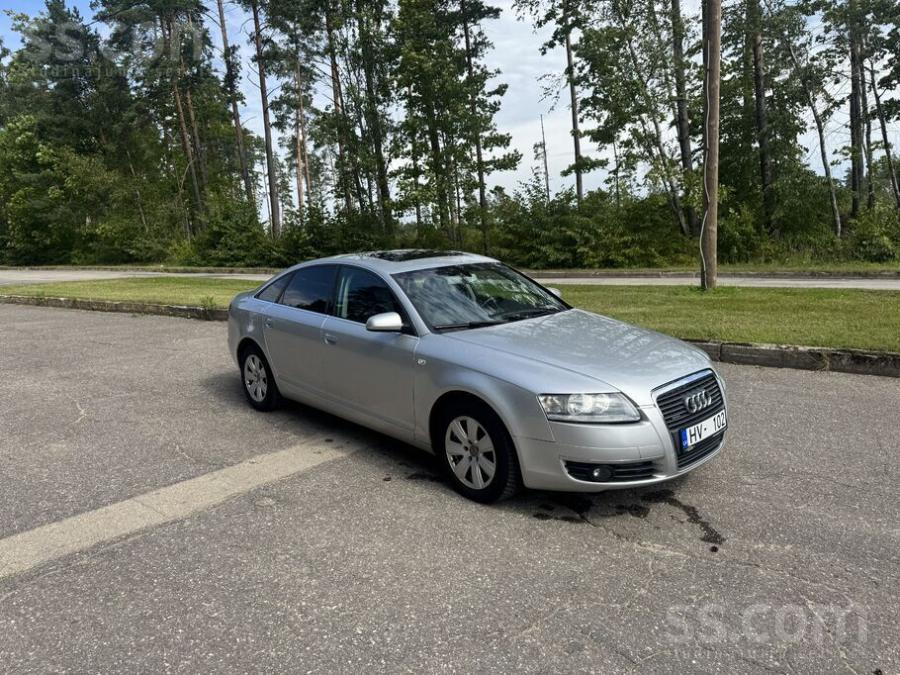 Grey Audi A6 2005 in Cesis, with an engine capacity of 3.00 L and mileage of 266 thousand km for 4900 €, photo 7 on AUTOMOTO.COM.LV