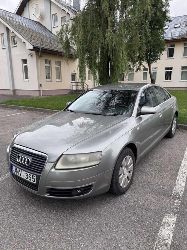 Grey Audi A6 2005 in Kretinga, with an engine capacity of 1.97 L and mileage of 426 thousand km for 1400 €, photo 1 on AUTOMOTO.COM.LV