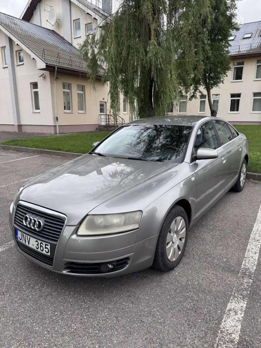 Grey Audi A6 2005 in Kretinga, with an engine capacity of 1.97 L and mileage of 426 thousand km for 1400 €, photo 1 on AUTOMOTO.COM.LV
