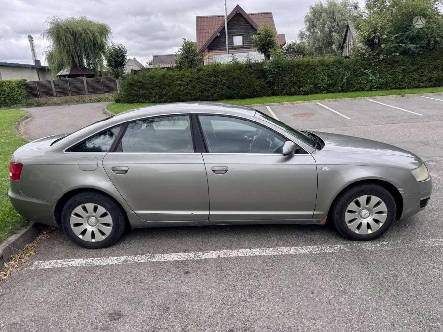 Grey Audi A6 2005 in Kretinga, with an engine capacity of 1.97 L and mileage of 426 thousand km for 1400 €, photo 4 on AUTOMOTO.COM.LV