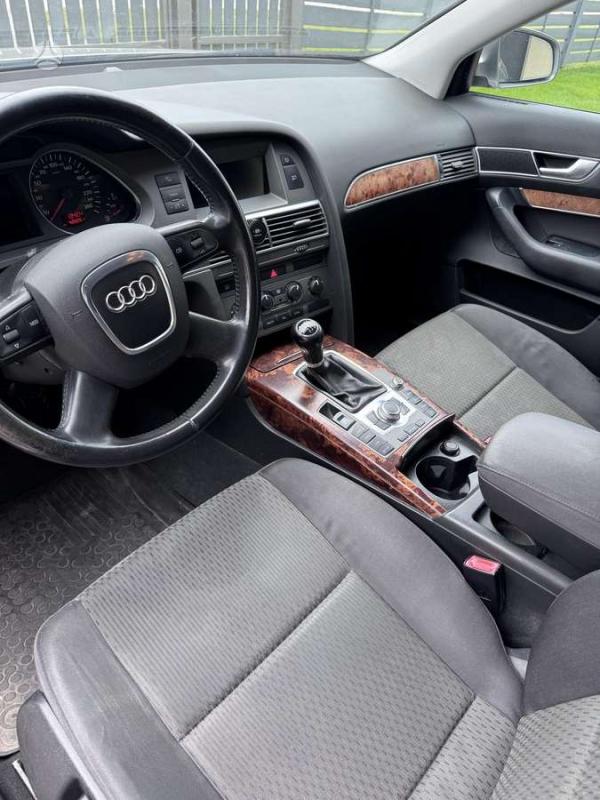 Grey Audi A6 2005 in Kretinga, with an engine capacity of 1.97 L and mileage of 426 thousand km for 1400 €, photo 6 on AUTOMOTO.COM.LV