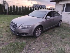 Серый Ауди А6 2005 в Рига, объемом двигателя 3.00 л и пробегом 348 тыс. км за 2600 €, фото  на AUTOMOTO.COM.LV