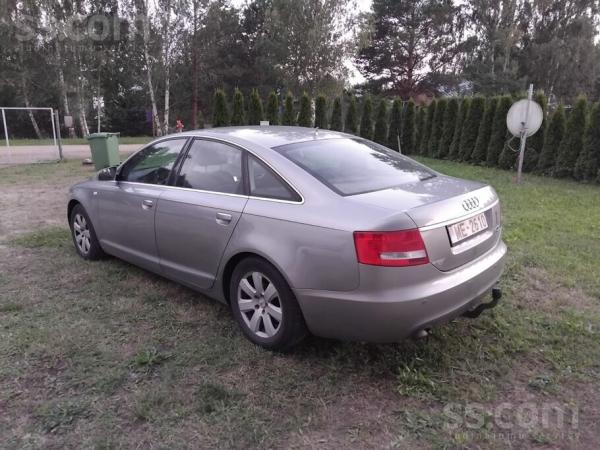 Grey Audi A6 2005 in Riga, with an engine capacity of 3.00 L and mileage of 348 thousand km for 2600 €, photo 5 on AUTOMOTO.COM.LV