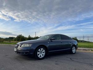 Grey Audi A6 2005 in Panevezys, with an engine capacity of 1.97 L and mileage of 271 thousand km for 1199 €, photo 3 on AUTOMOTO.COM.LV