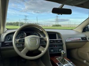 Grey Audi A6 2005 in Panevezys, with an engine capacity of 1.97 L and mileage of 271 thousand km for 1199 €, photo 10 on AUTOMOTO.COM.LV