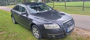 Grey Audi A6 2005 in Liepaja, with an engine capacity of 2.70 L and mileage of 366 thousand km for 2200 €, photo 3 on AUTOMOTO.COM.LV