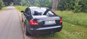 Grey Audi A6 2005 in Liepaja, with an engine capacity of 2.70 L and mileage of 366 thousand km for 2200 €, photo 5 on AUTOMOTO.COM.LV
