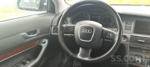 Grey Audi A6 2005 in Liepaja, with an engine capacity of 2.70 L and mileage of 366 thousand km for 2200 €, photo 7 on AUTOMOTO.COM.LV
