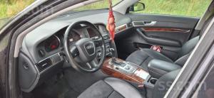 Grey Audi A6 2005 in Liepaja, with an engine capacity of 2.70 L and mileage of 366 thousand km for 2200 €, photo 8 on AUTOMOTO.COM.LV