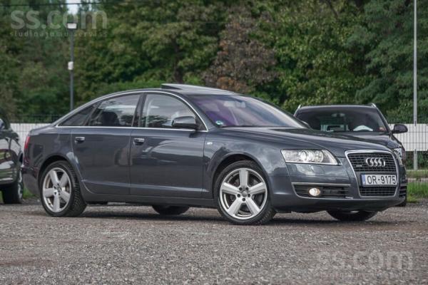 Grey Audi A6 2005 in Riga, with an engine capacity of 3.00 L and mileage of 266 thousand km for 5990 €, photo 3 on AUTOMOTO.COM.LV