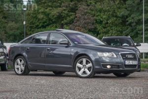 Grey Audi A6 2005 in Riga, with an engine capacity of 3.00 L and mileage of 266 thousand km for 5990 €, photo 3 on AUTOMOTO.COM.LV