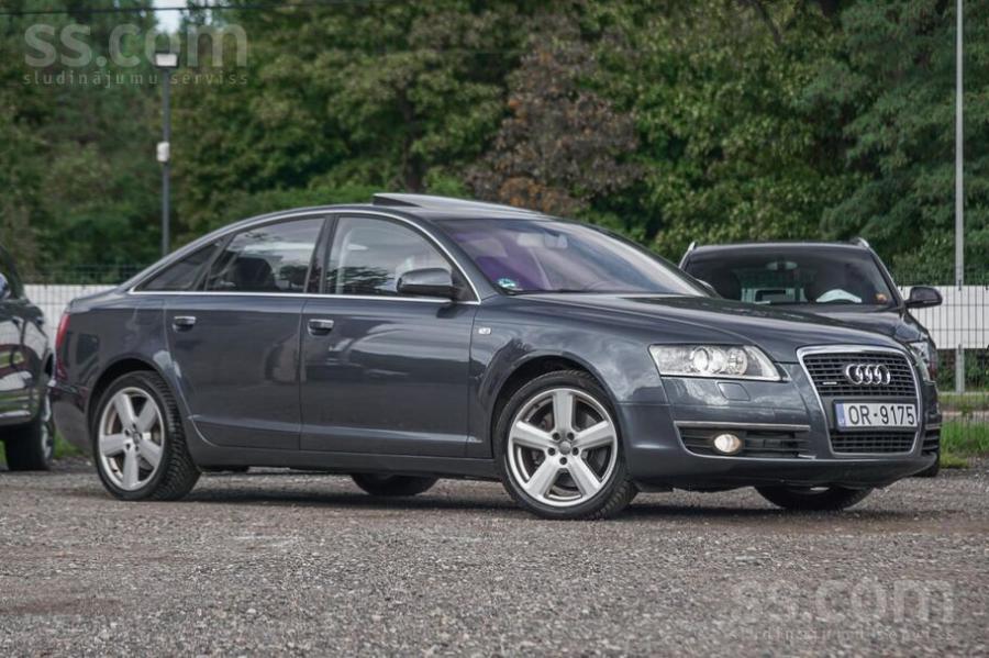 Grey Audi A6 2005 in Riga, with an engine capacity of 3.00 L and mileage of 266 thousand km for 5990 €, photo 3 on AUTOMOTO.COM.LV