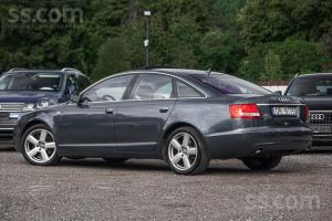 Grey Audi A6 2005 in Riga, with an engine capacity of 3.00 L and mileage of 266 thousand km for 5990 €, photo 4 on AUTOMOTO.COM.LV