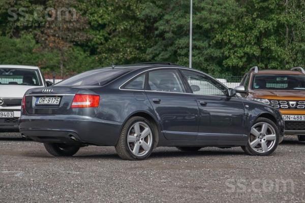 Grey Audi A6 2005 in Riga, with an engine capacity of 3.00 L and mileage of 266 thousand km for 5990 €, photo 5 on AUTOMOTO.COM.LV