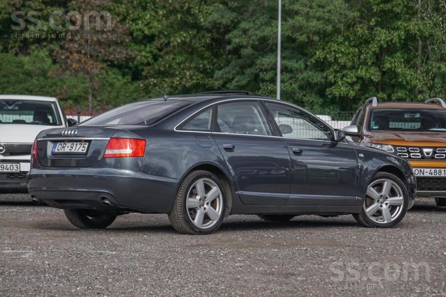 Grey Audi A6 2005 in Riga, with an engine capacity of 3.00 L and mileage of 266 thousand km for 5990 €, photo 5 on AUTOMOTO.COM.LV