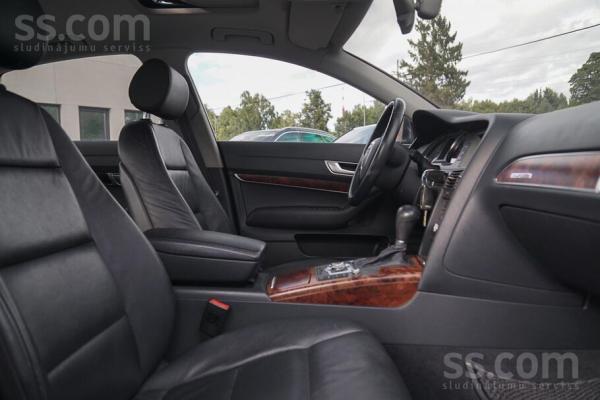 Grey Audi A6 2005 in Riga, with an engine capacity of 3.00 L and mileage of 266 thousand km for 5990 €, photo 7 on AUTOMOTO.COM.LV