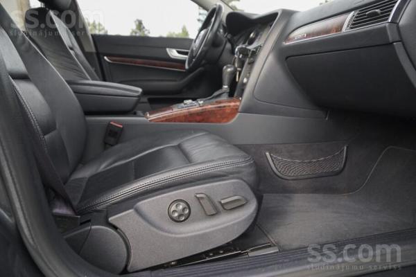 Grey Audi A6 2005 in Riga, with an engine capacity of 3.00 L and mileage of 266 thousand km for 5990 €, photo 8 on AUTOMOTO.COM.LV