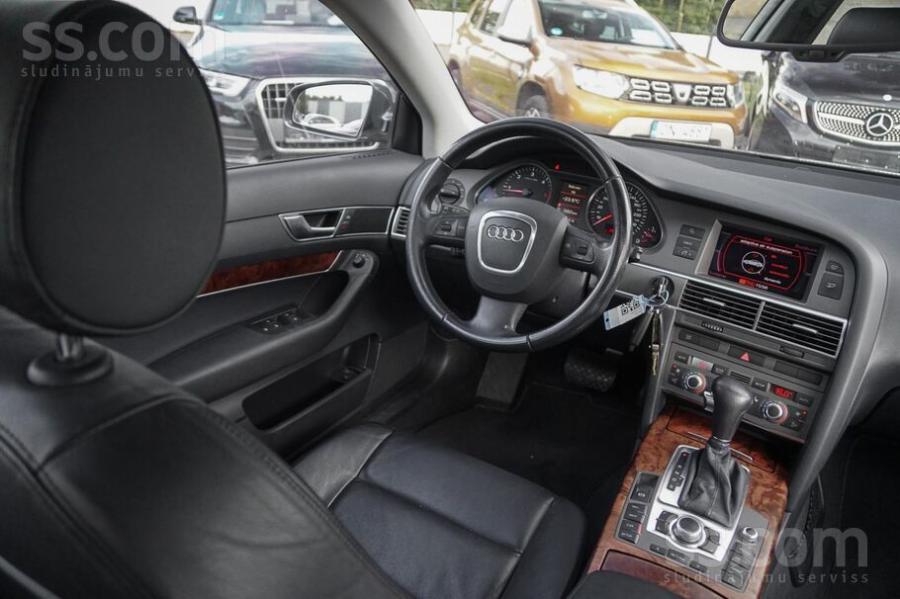 Grey Audi A6 2005 in Riga, with an engine capacity of 3.00 L and mileage of 266 thousand km for 5990 €, photo 10 on AUTOMOTO.COM.LV