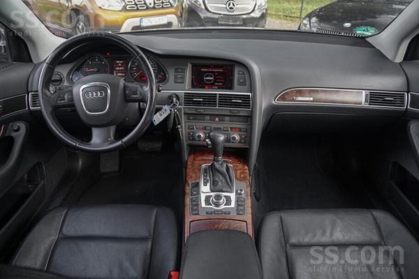 Grey Audi A6 2005 in Riga, with an engine capacity of 3.00 L and mileage of 266 thousand km for 5990 €, photo 11 on AUTOMOTO.COM.LV