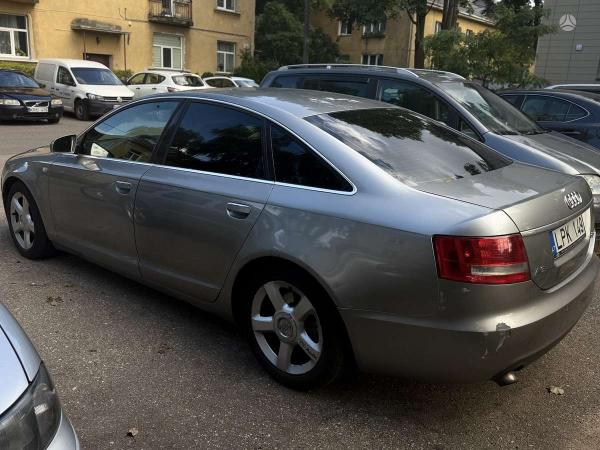 Pelēks Audi A6 2005 Viļņa, ar dzinēja tilpumu 2.97 L un nobraukumu 380 tūkst. km par 900 €, foto 4 vietnē AUTOMOTO.COM.LV