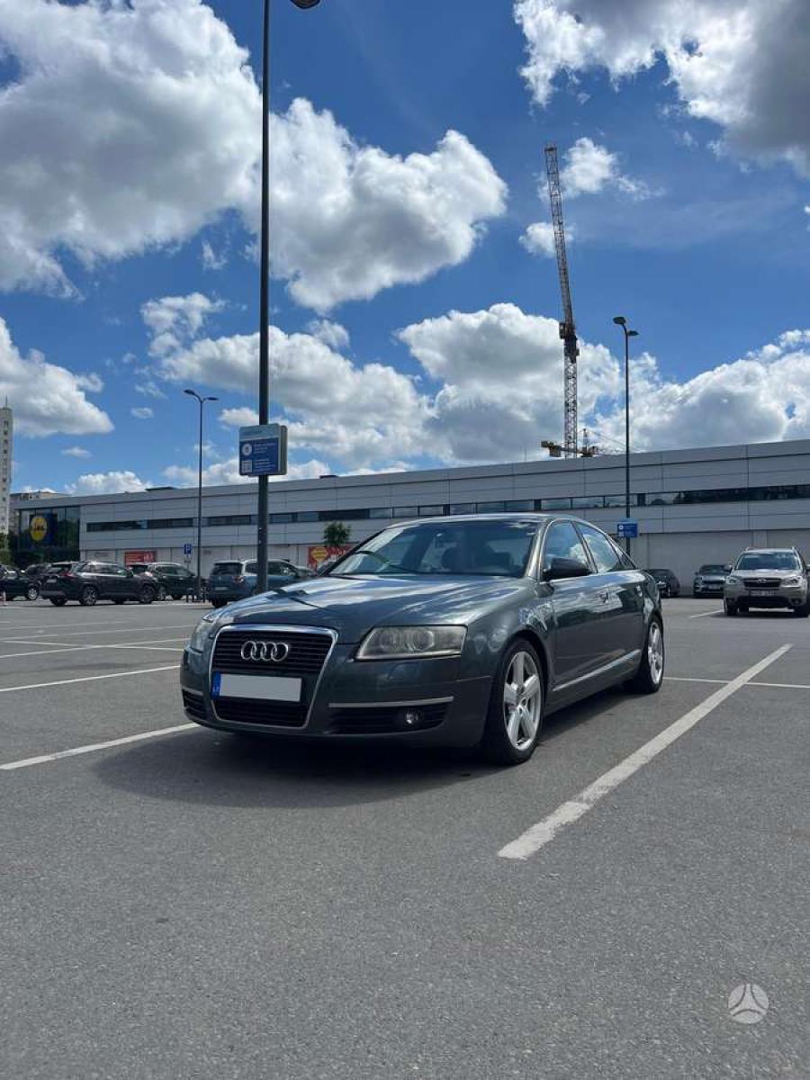 Pelēks Audi A6 2005 Viļņa, ar dzinēja tilpumu 2.39 L un nobraukumu 226 tūkst. km par 2100 €, foto 1 vietnē AUTOMOTO.COM.LV