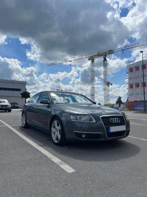 Pelēks Audi A6 2005 Viļņa, ar dzinēja tilpumu 2.39 L un nobraukumu 226 tūkst. km par 2100 €, foto 3 vietnē AUTOMOTO.COM.LV