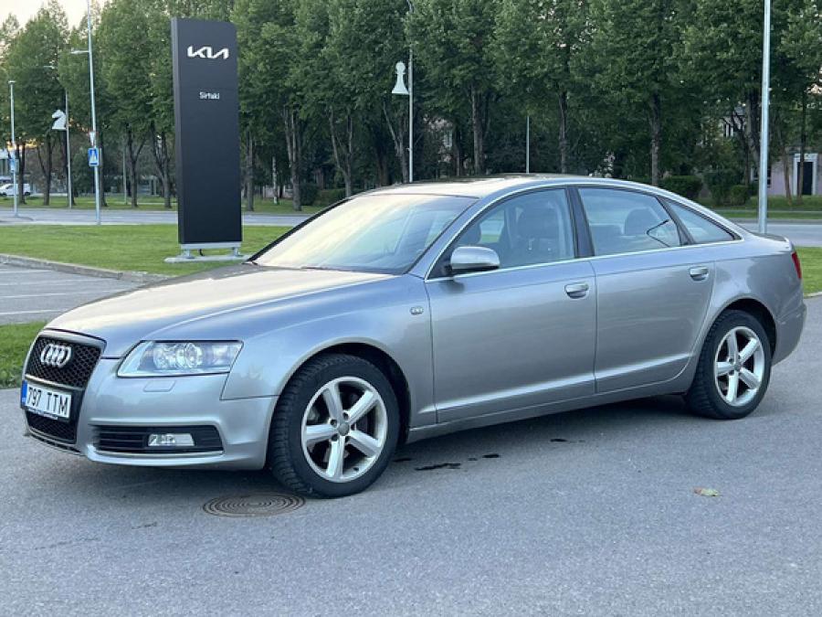 Grey Audi A6 2005 in Narva, with an engine capacity of 3.00 L and mileage of 354 thousand km for 3499 €, photo 1 on AUTOMOTO.COM.LV