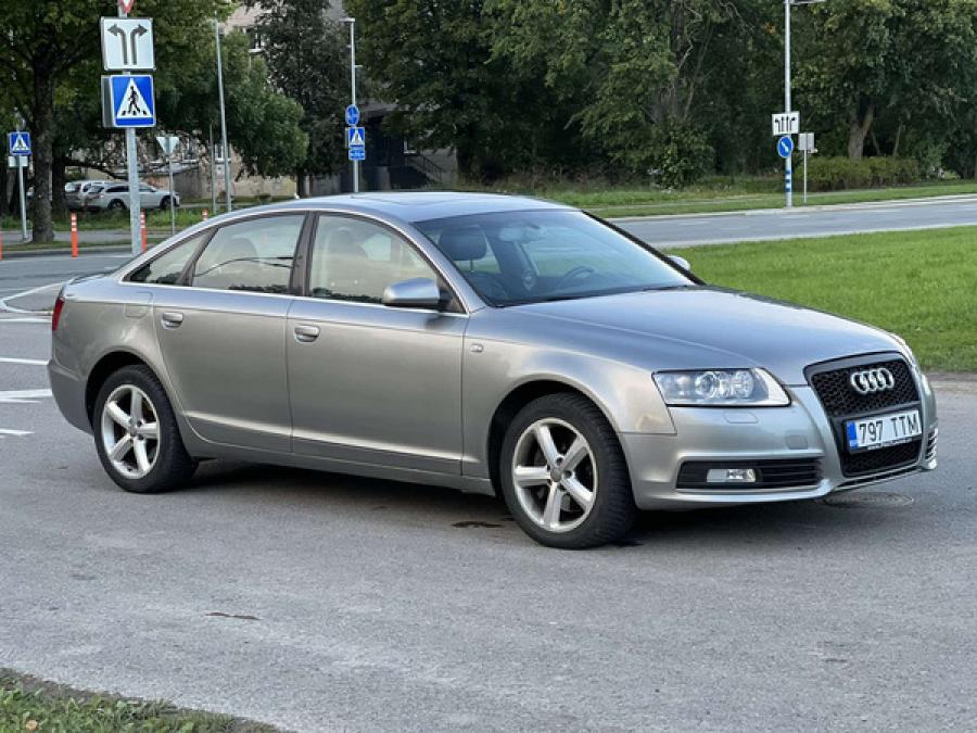 Grey Audi A6 2005 in Narva, with an engine capacity of 3.00 L and mileage of 354 thousand km for 3499 €, photo 3 on AUTOMOTO.COM.LV