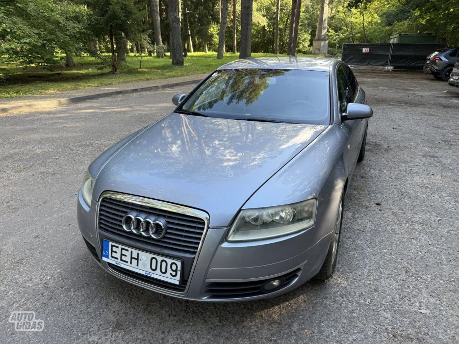 Grey Audi A6 2005 in Alytus, with an engine capacity of 2.70 L and mileage of 445 thousand km for 1850 €, photo 1 on AUTOMOTO.COM.LV