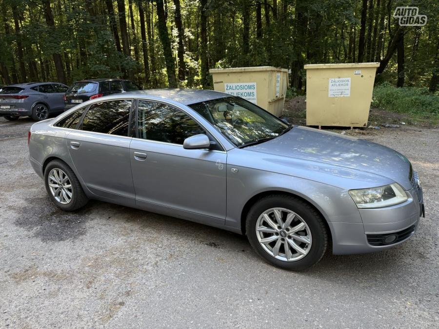 Grey Audi A6 2005 in Alytus, with an engine capacity of 2.70 L and mileage of 445 thousand km for 1850 €, photo 5 on AUTOMOTO.COM.LV